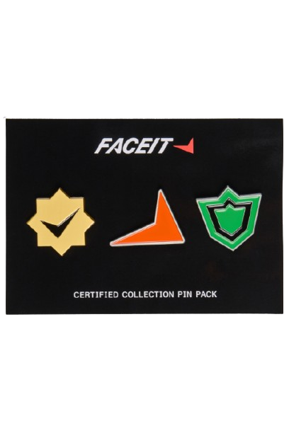 FACEIT Certified Pin Set – ESL Shop US